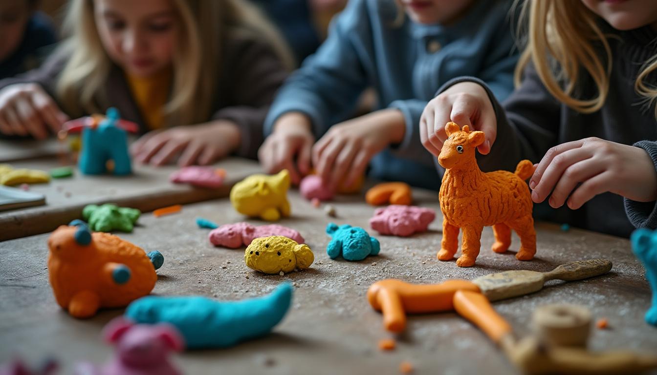 Atelier pratique : fabriquer des animaux en pâte à modeler pour la ...